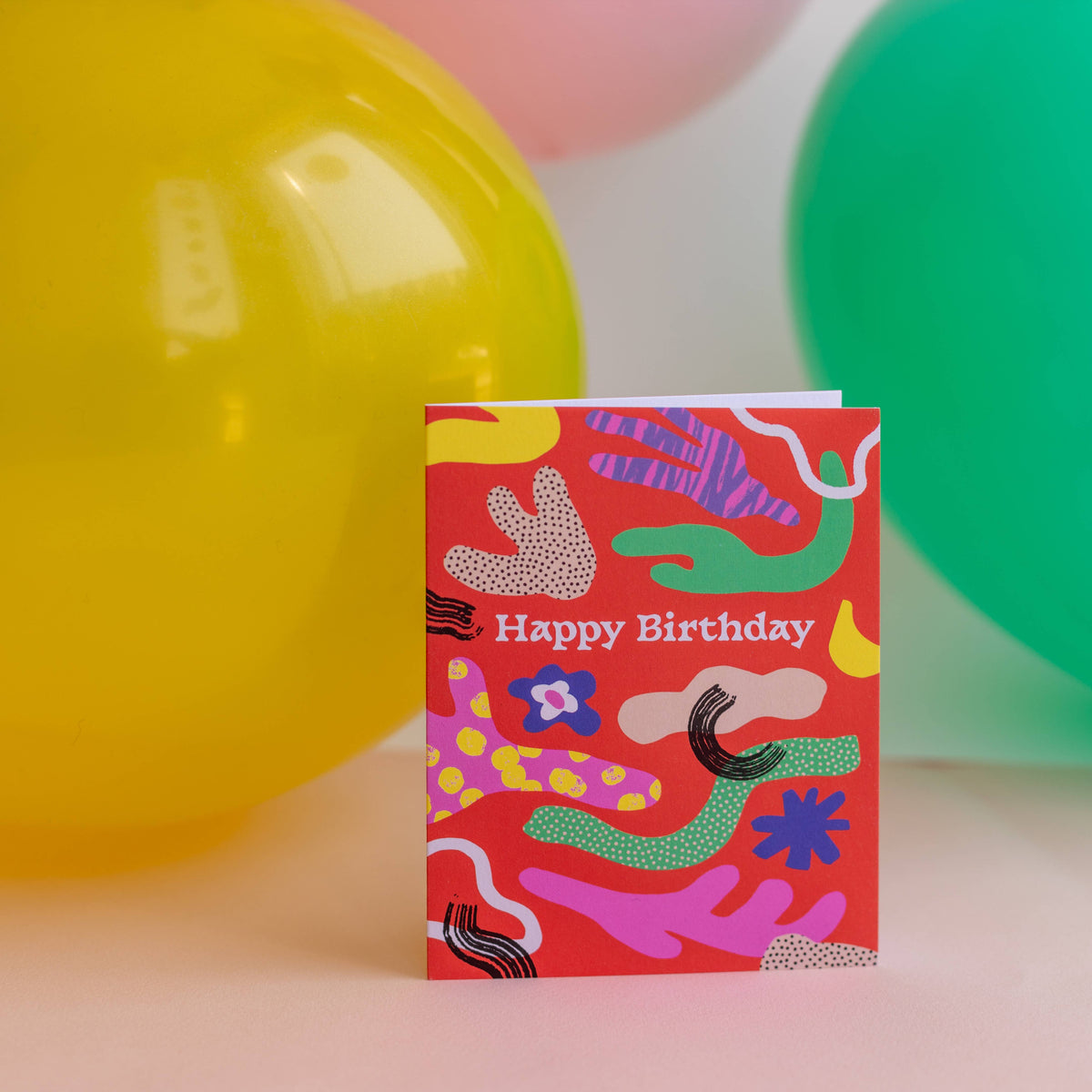 Happy Birthday Shapes Card – Isle at ease